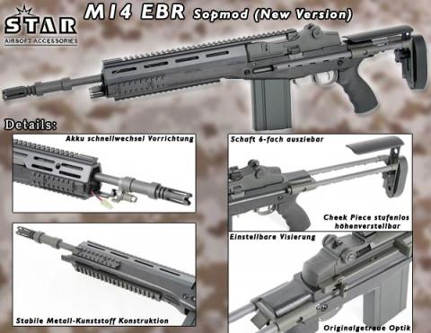 Star M14 EBR (Sopmod) | Airsoft-Verzeichnis